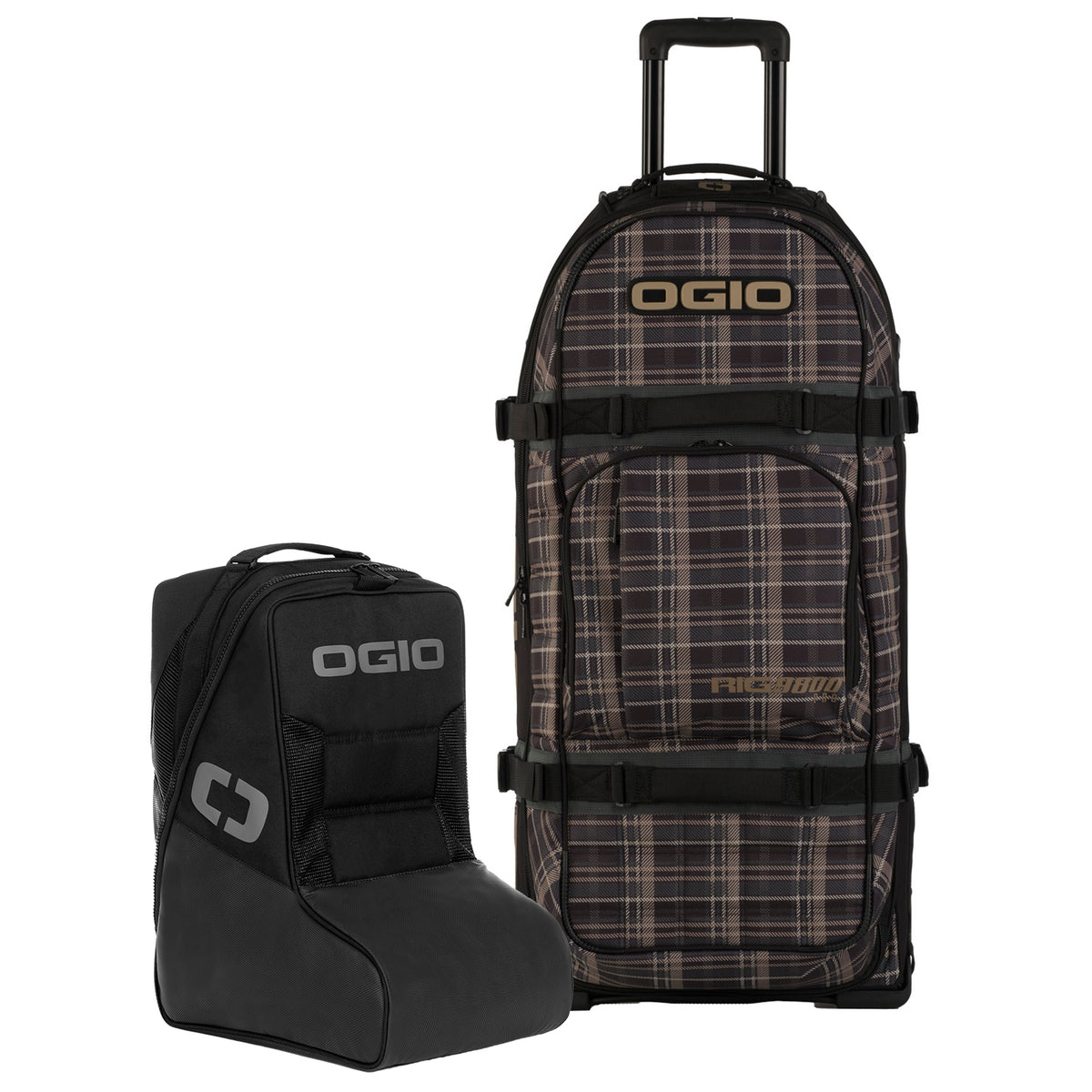 RIG 9800 PRO - PLAIDLEY TAN/BLACK – OGIO POWERSPORTS